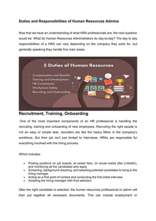 Everything You Need To Know About Being A Human Resources Administrator ...