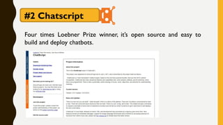 Everything you need to know about chatbots | PPT