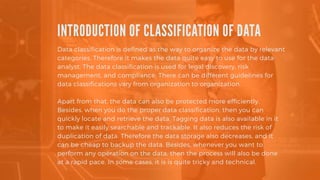 Classification of Data in Statistics | PPTX