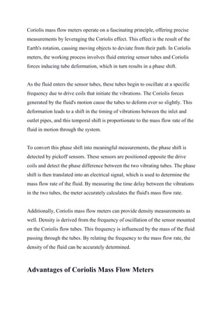 Everything You Need To Know About Coriolis Mass Flow Meters.docx