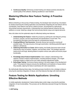 Everything You Need to Know About Feature Testing_ A Step-by-Step ...