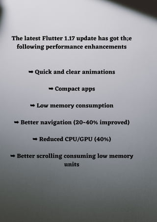 Everything you need to know about flutter 1.17 and dart 2.8 (first stable update of flutter and ...