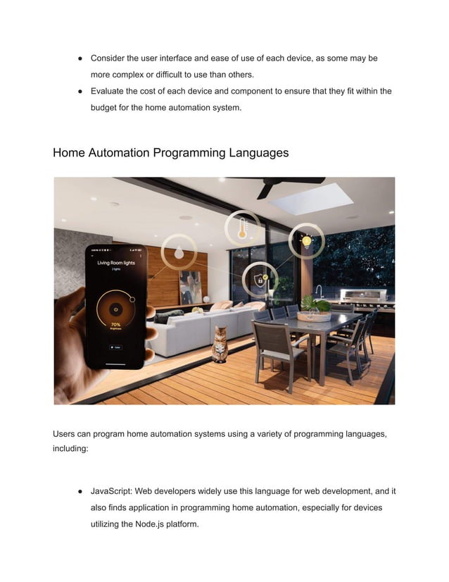 Everything You Need to Know About Home Automation Development | PDF