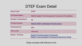 Everything You Need to Know About ISACA DTEF Certification – Q&A ...