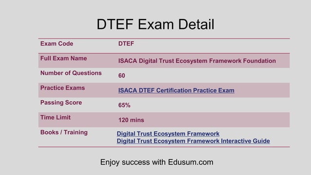 Everything You Need to Know About ISACA DTEF Certification – Q&A ...