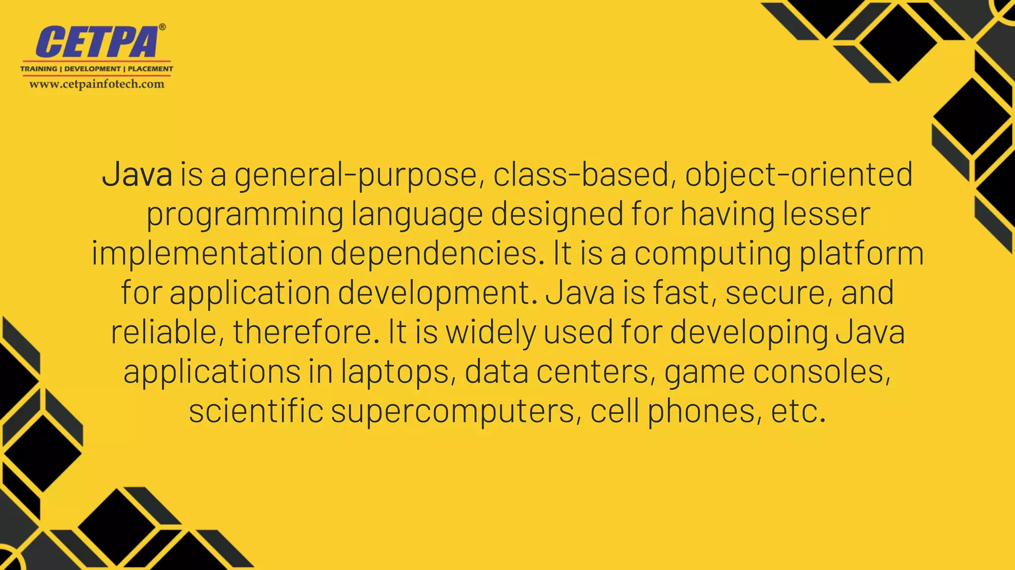 Everything You Need To Know About Java | PPT