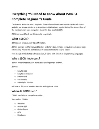 Everything u Need to Know About JSON.pdf