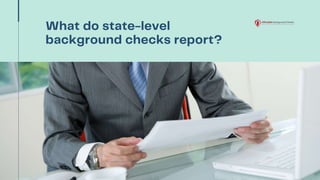 Everything you Need to Know About National Background Check | PPTX