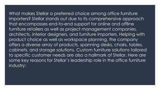 Everything You Need to Know About Office Furniture Datasheets | PPTX