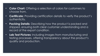 Everything You Need to Know About Office Furniture Datasheets | PPTX