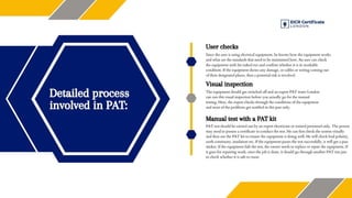Everything you need to know about Portable Appliance Testing or PAT | PPTX