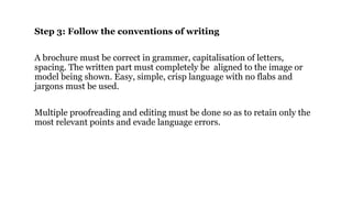 Everything you need to know about preparing a brochure ( www ...