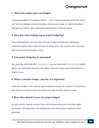 Everything You Need to Know About Project Budgeting | PDF