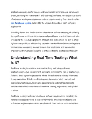 Everything you need to know about Real Time Testing.pdf | Cloud ...