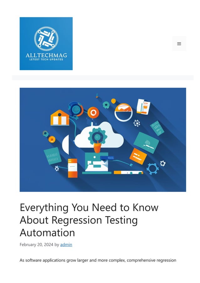 Everything You Need to Know About Regression Testing Automation.pdf