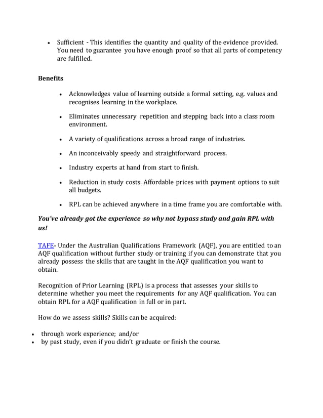 Everything you need to know about rpl | PDF