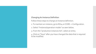 Everything You Need To Know About SAP Instance & SAP SID | PPTX