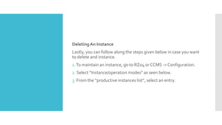 Everything You Need To Know About SAP Instance & SAP SID | PPTX