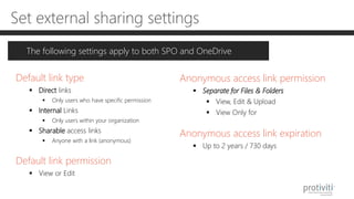Everything you need to know about sharing files in SharePoint and ...