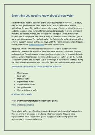 Everything you need to know about silicon wafer.pdf