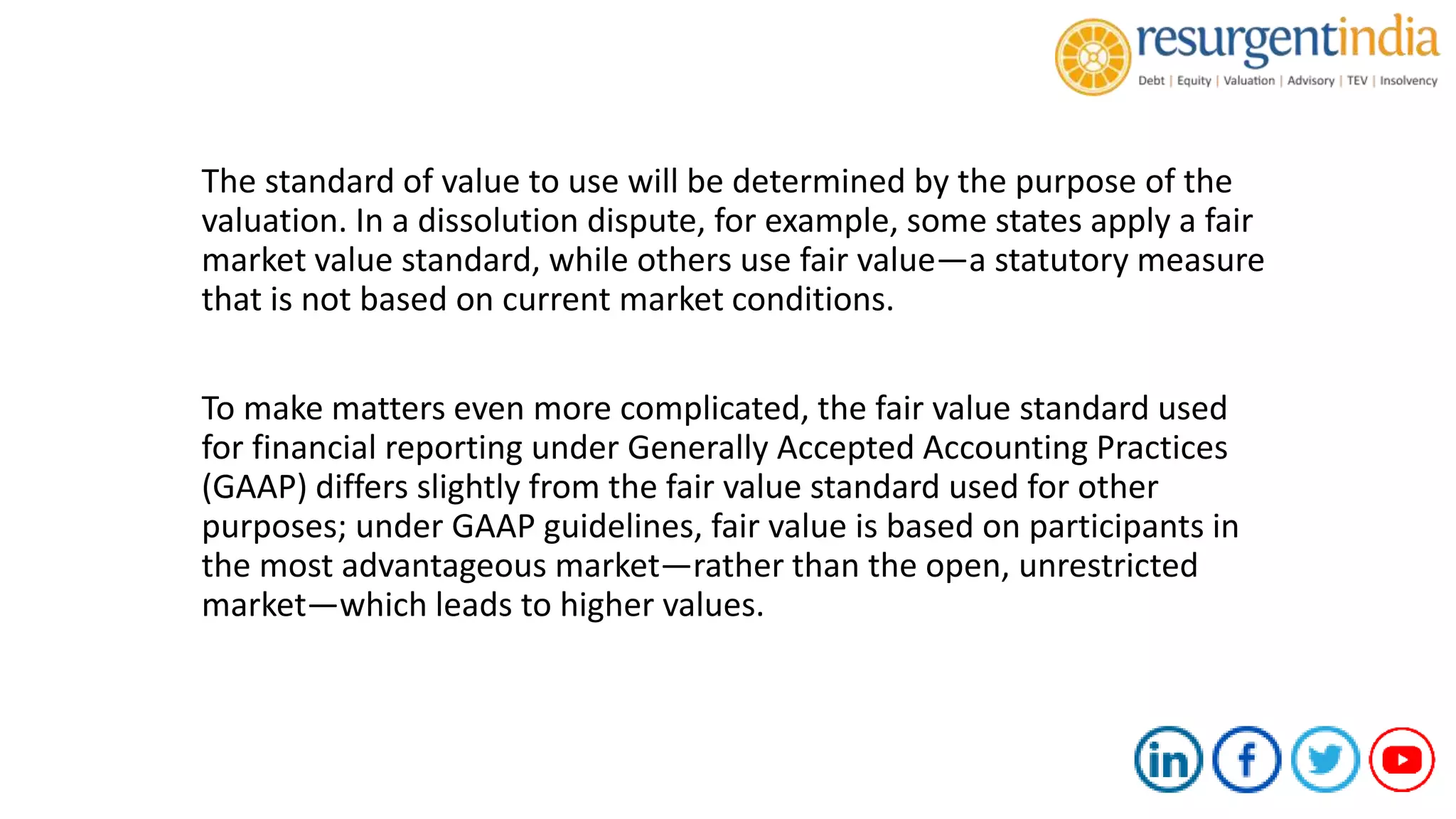 Everything you need to know about the valuation report | PPTX | Stocks ...