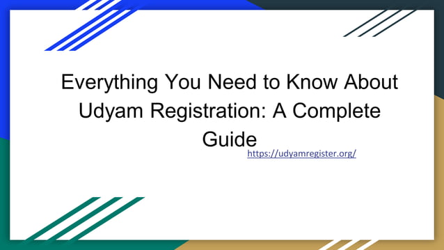 Everything You Need to Know About Udyam Registration_ A Complete Guide.pdf | Free Download