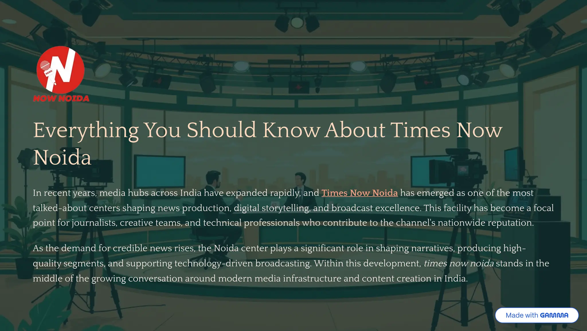 Everything You Should Know About Times Now Noida.pdf