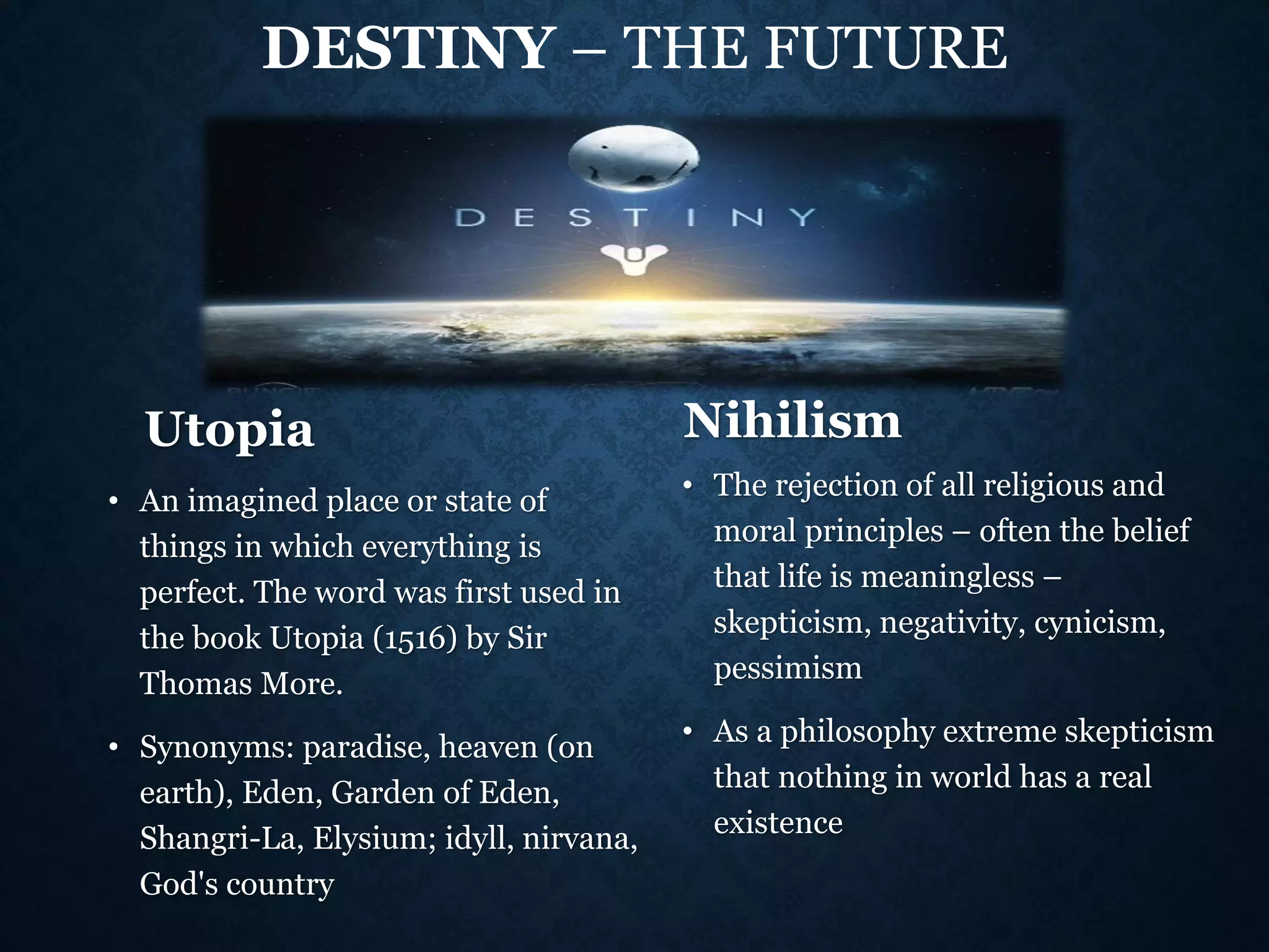 Every worldview explains | PPT