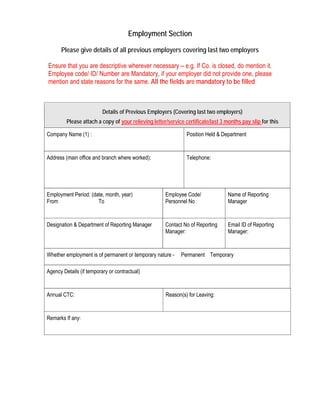 Evf form | PDF
