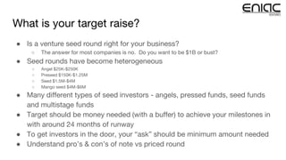 How to Raise a Seed Round | PPTX