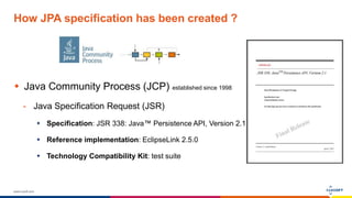 Евгений Капинос "Advanced JPA (Java Persistent API)" | PPT