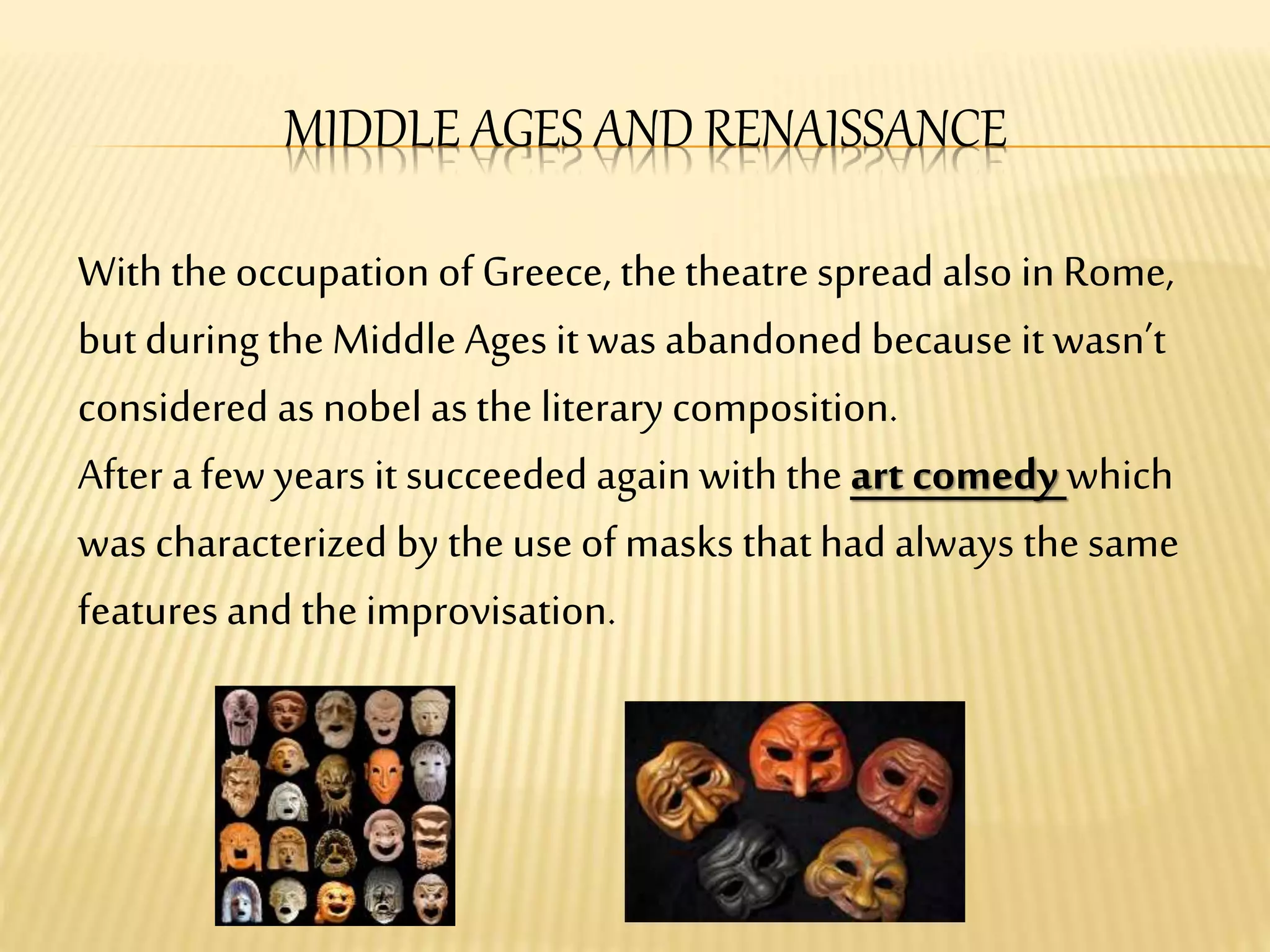 Italian theatre | PPT