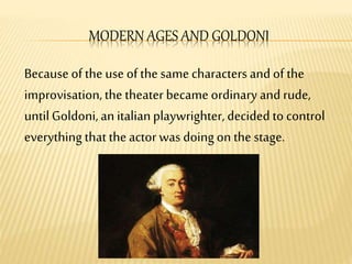 Italian theatre | PPTX