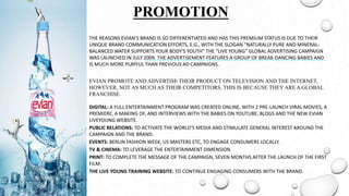 Evian Case Study- Presentation- Marketing Management- MBA | PPTX | Advertising Industry | Industries