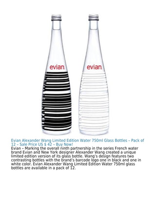 Evian Pure and Fresh Water | PDF