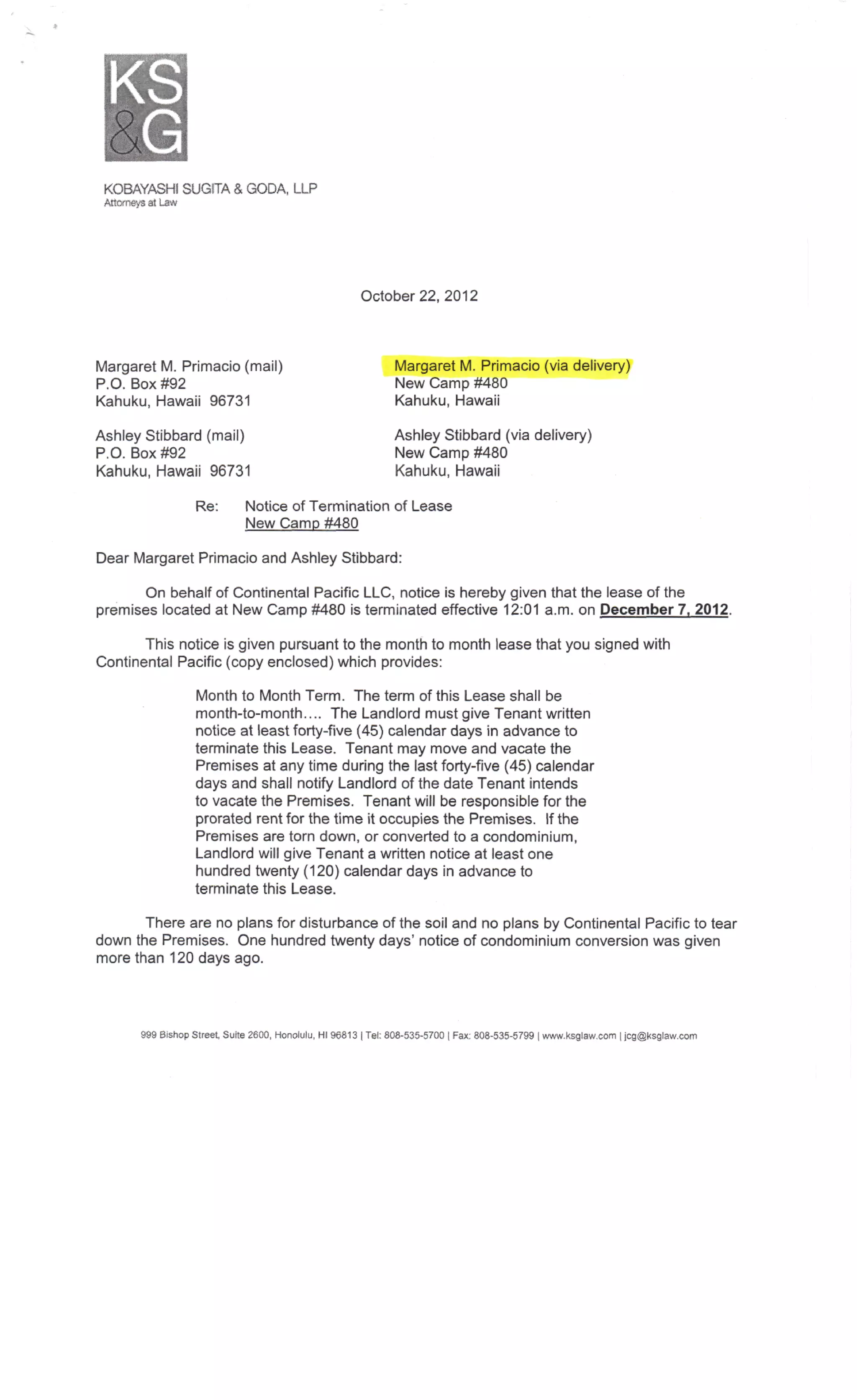 Eviction notices | PDF