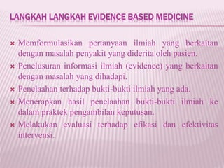 Evidance based clinical decision and scope of practice.pptx