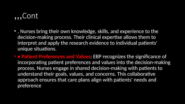 evidence based nursing practice lecture 2.pptx