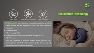 DC Inverter Aircon with EVI and ERV technology | PPT | Free Download