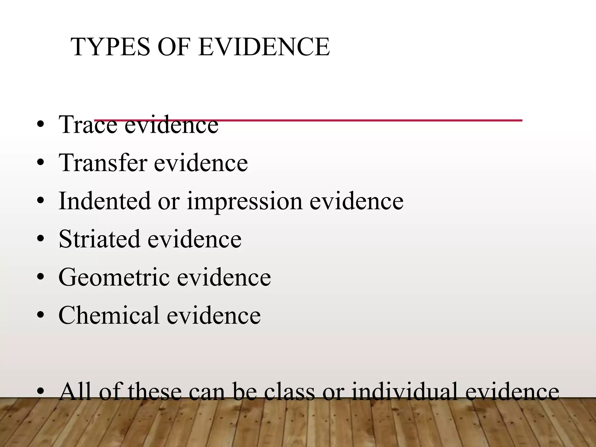 Physical evidence in forensic science-1.pptx