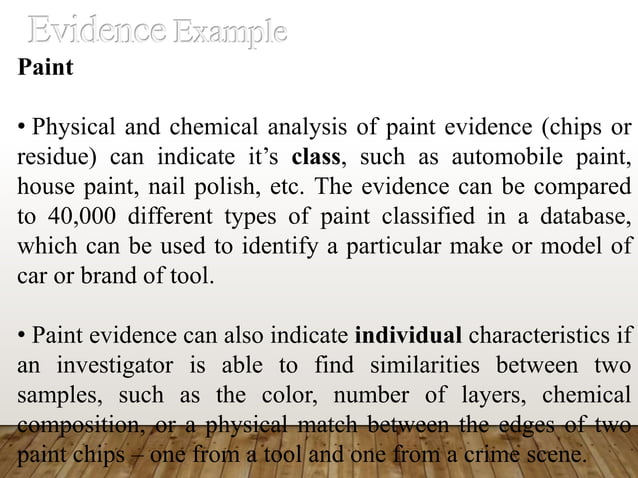 Physical evidence in forensic science-1.pptx