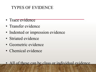 Physical evidence in forensic science-1.pptx