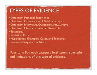 Evidence | PDF