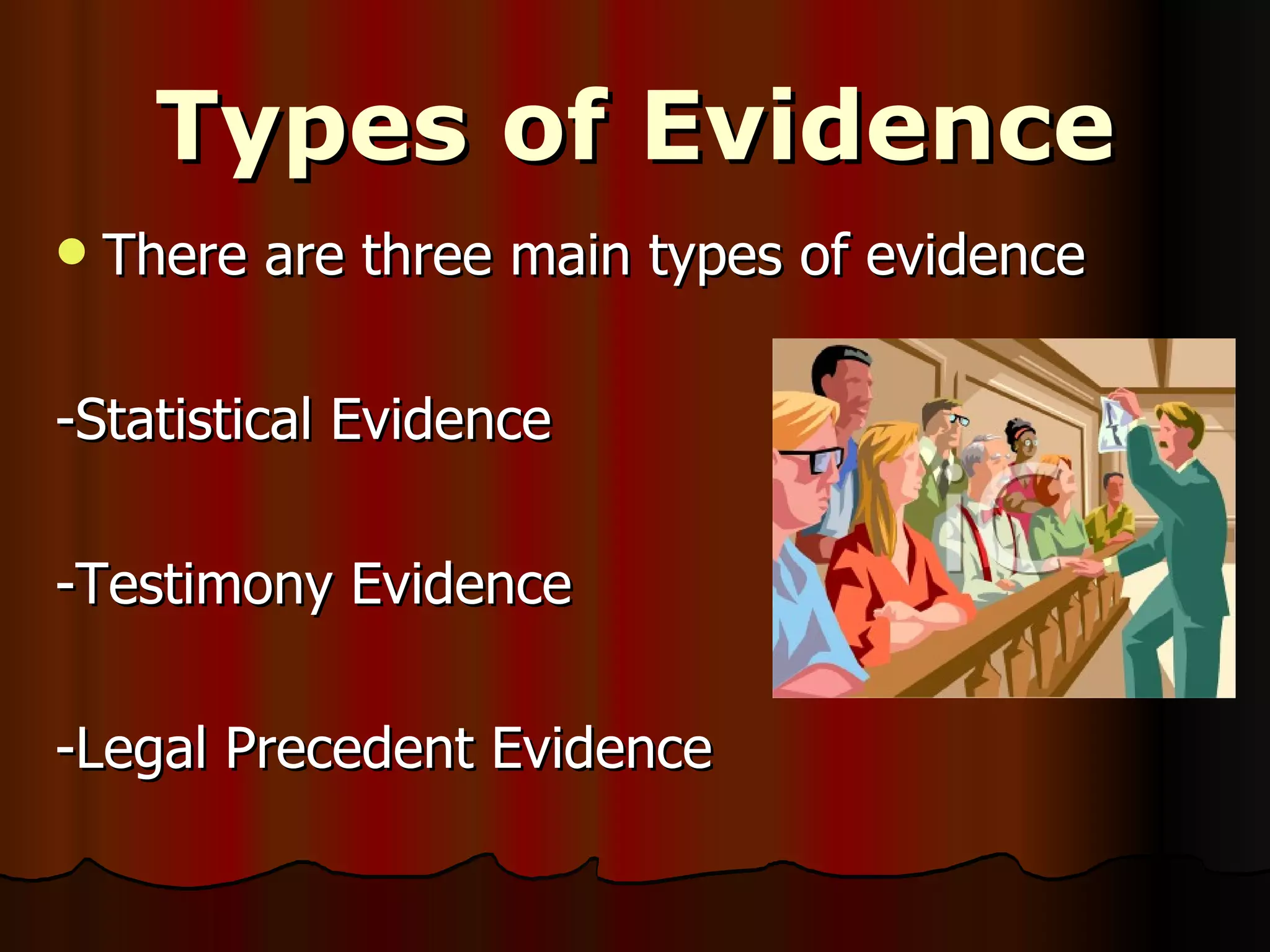 Evidence!! | PPT