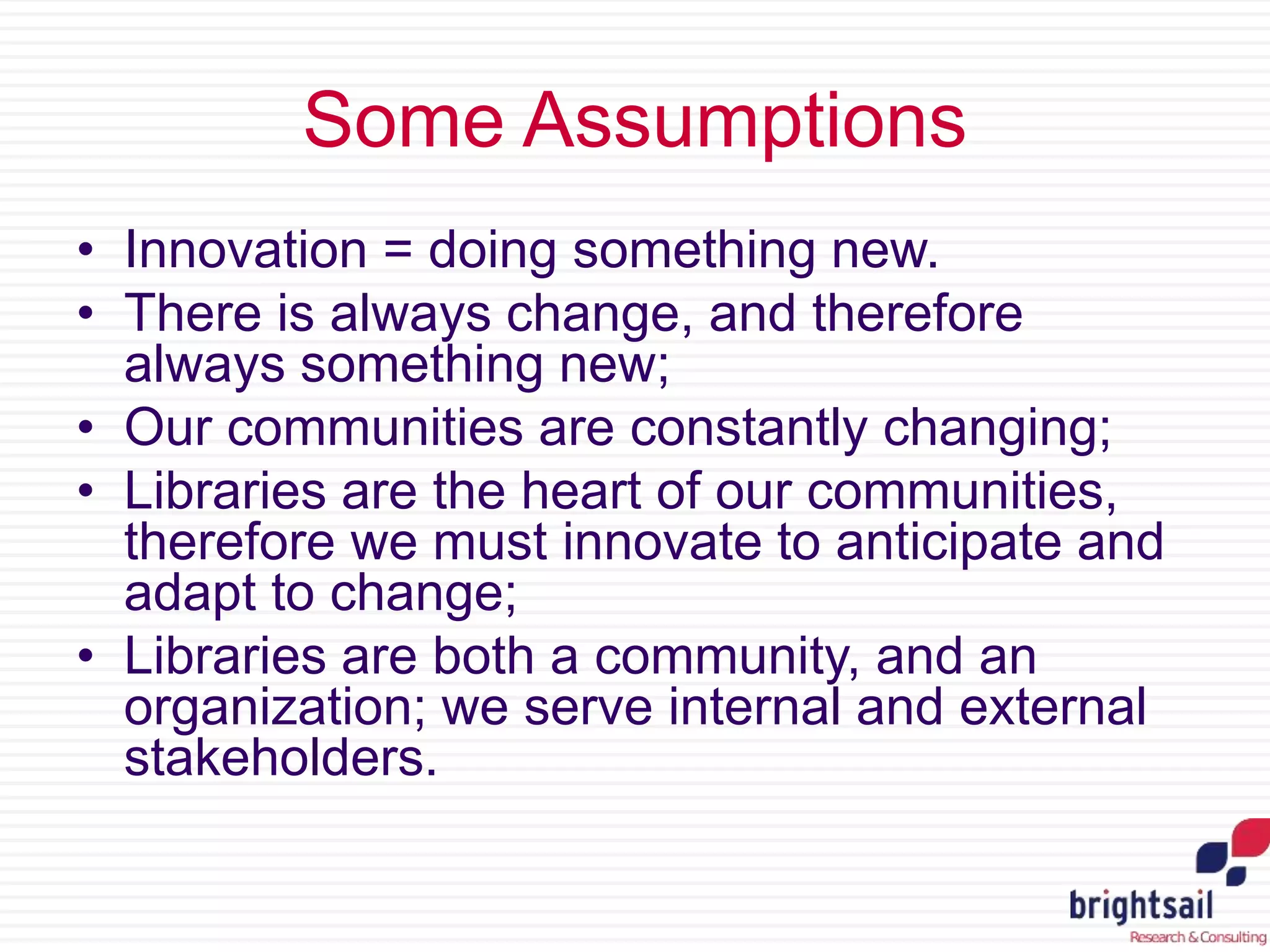 Evidence-Based Innovation | PPTX