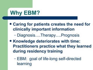 Evidence Based Medicine Intro | PPT | Heart and Cardiovascular Diseases ...