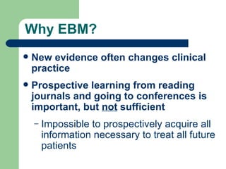 Evidence Based Medicine Intro | PPT | Heart and Cardiovascular Diseases ...