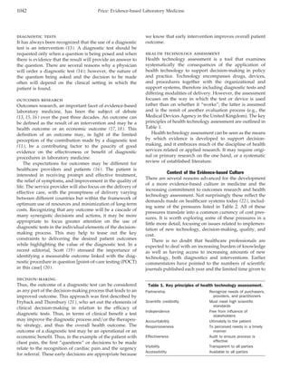 Evidence Based Laboratory Medicine | PDF