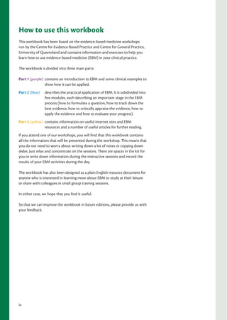 Evidence based medicine-workbook | PDF