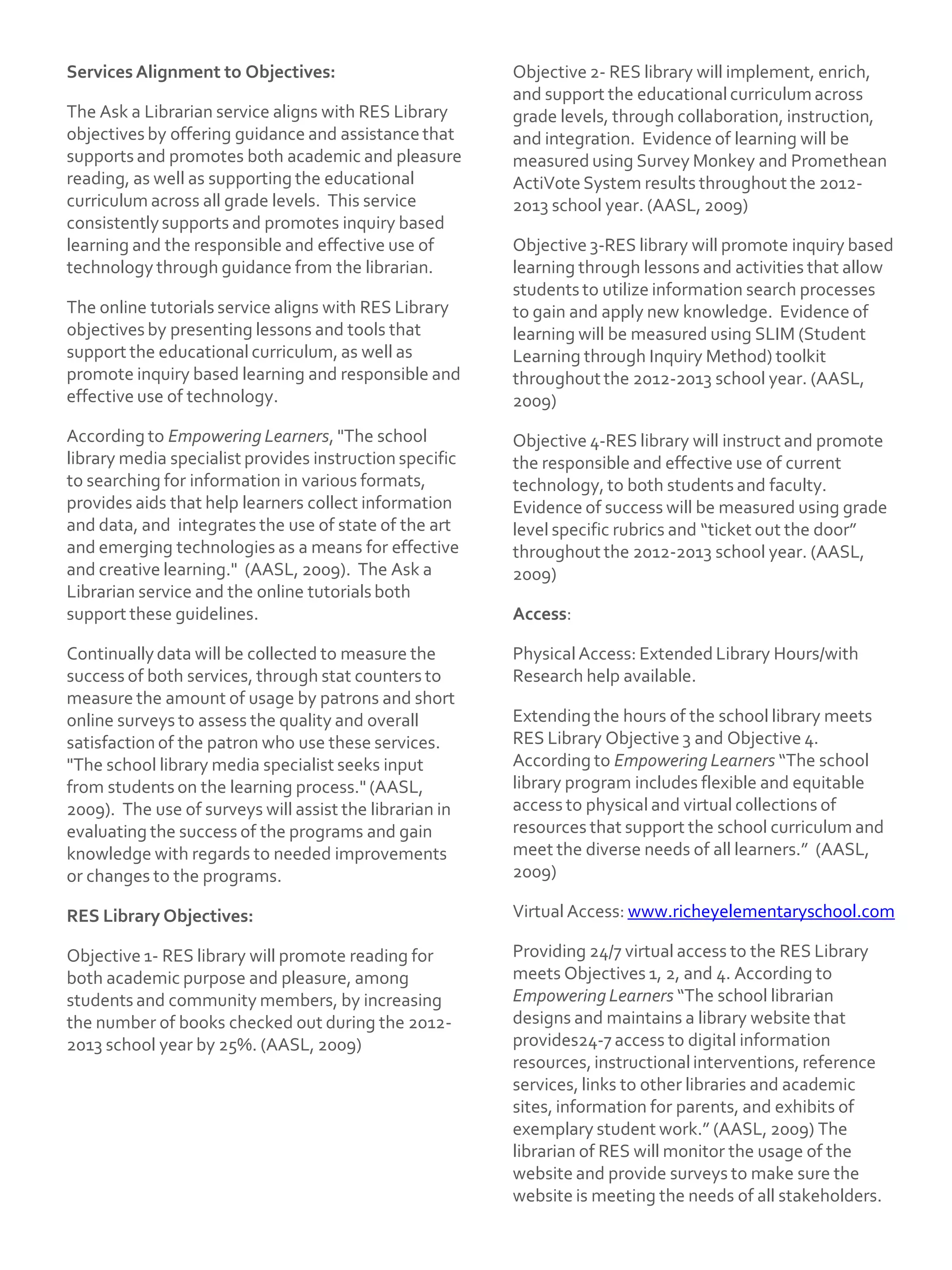 Evidence based monthly report rationale | PDF